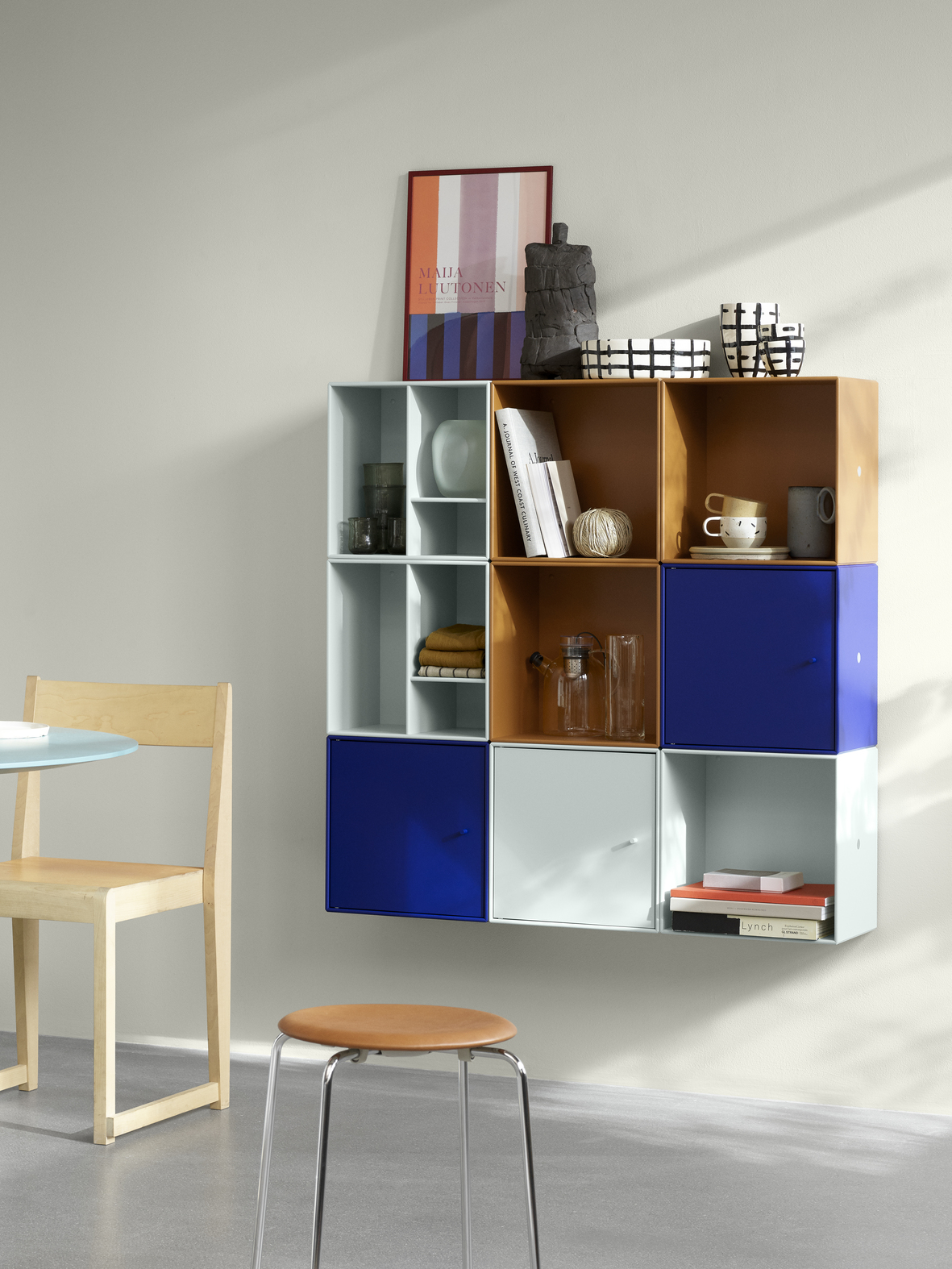 Montana Mini Modul 1302 med Hylder - Reoler - Timm Møbler A/S